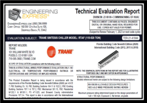 Trane Technologies - Engineering Express®