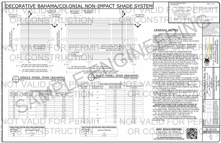 Shutter Designs | Shutter Engineer Plans | Engineering Express