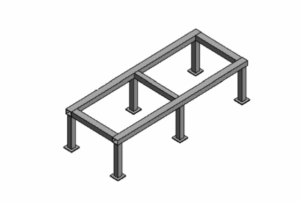 Generator Stands LLC: Welded Elevated Aluminum Stand for Liquid-Cooled ...